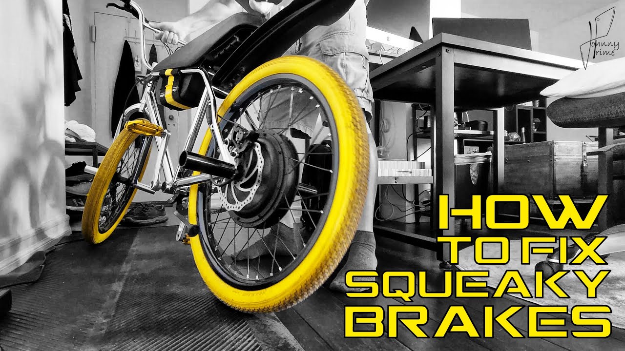 World's Easiest & Fastest Fix for Squeaky Brakes - YouTube