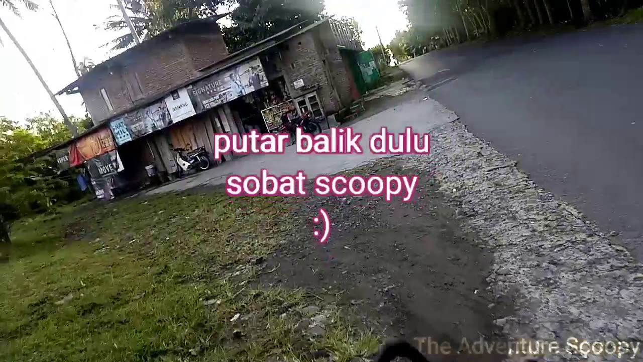 Scoopy turing: Buk Renteng (Kanal Van der Wijck) - YouTube