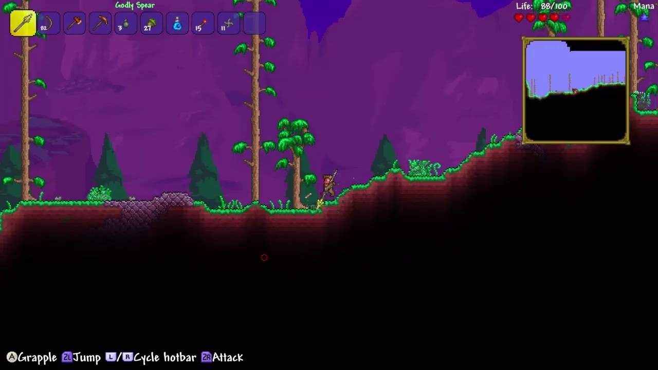 Nintendo Switch Terraria Online Hosted Play Streaming - YouTube