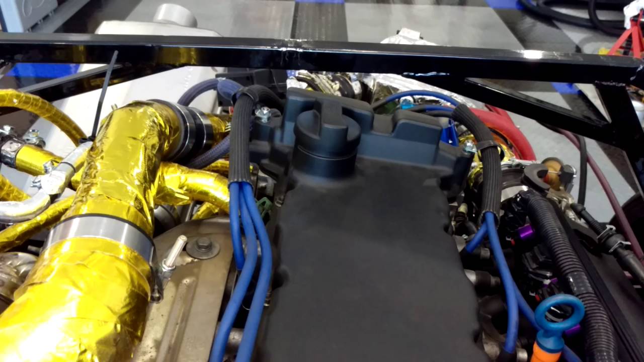 FFR 818 first engine start attempt - YouTube