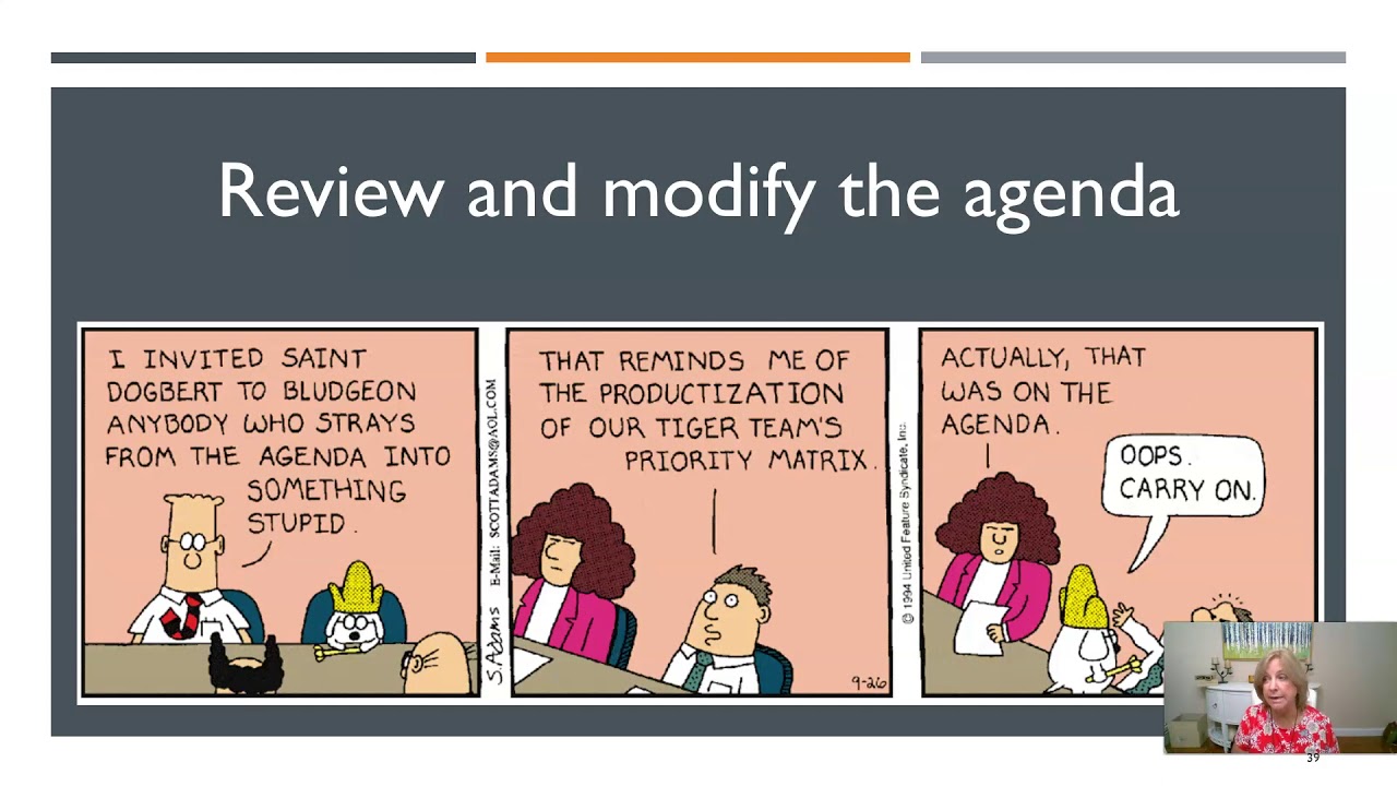 Team Meeting Dilbert