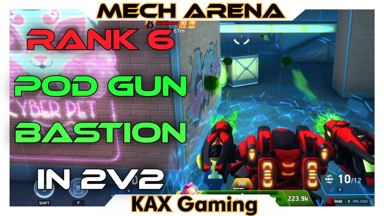 Parasite & Deathwalker Are Rank 6 Now!🎉🎉 | 🟢Pod Gun Bastion In 2v2🟢 ...