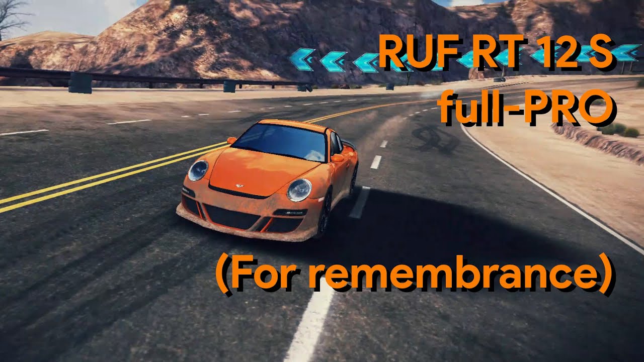 Asphalt 8 | RUF RT 12 S full-PRO (for remembrance) - YouTube