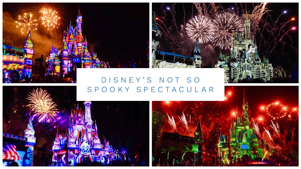 Disney's Not So Spooky Spectacular FULL SHOW at Mickey's Not So Scary ...
