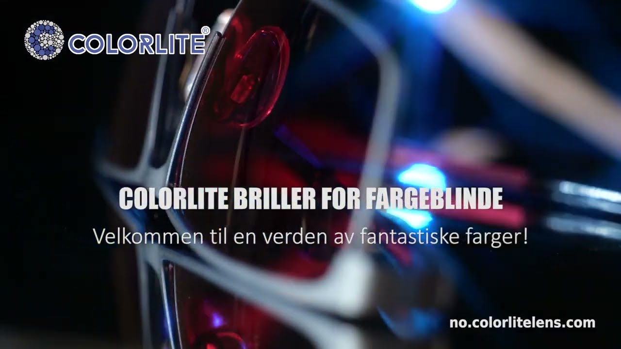 Colorlite Briller for Fargeblinde - YouTube