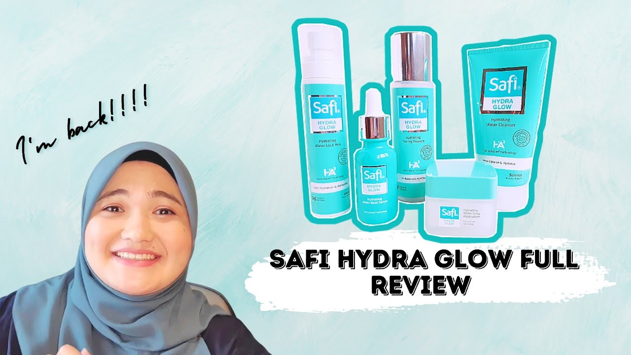 SAFI Hydra Glow Line Full Review! - YouTube