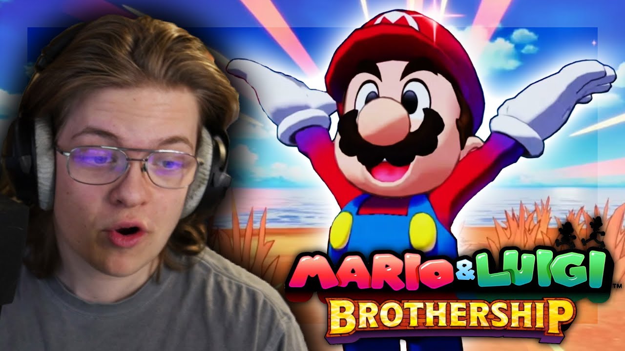 Bringle Reacts to Mario and Luigi Brothership! - YouTube