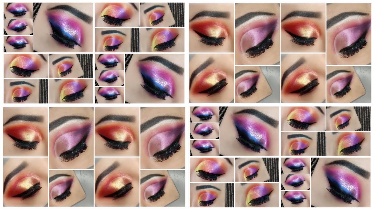 4 pink eyeshadow tutorial for beginners | Easy eyeshadow looks 😍 | the ...