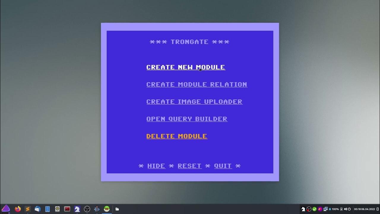 Intro to web project using Trongate PHP Framework - YouTube