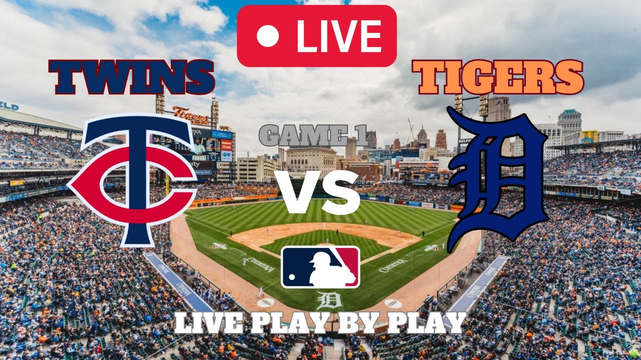 Minnesota Twins vs Detroit Tigers Game 1 (Live Play By Play/Reactions ...