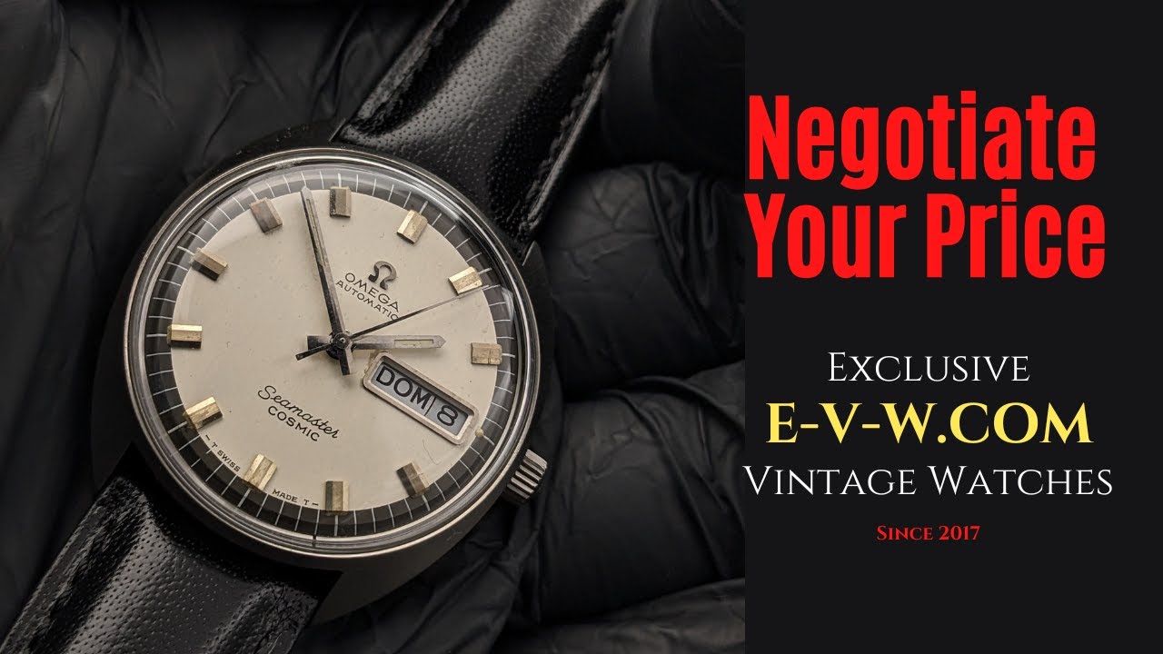 54 Years Old Vintage Omega AUTOMATIC Seamaster Cosmic / Ref. 166036 ...