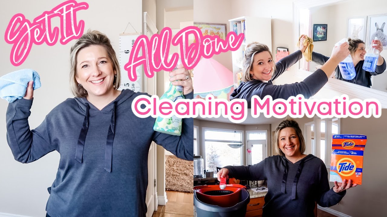 Get It All Done Clean With Me! / Cleaning Motivation / Living Her Best ...