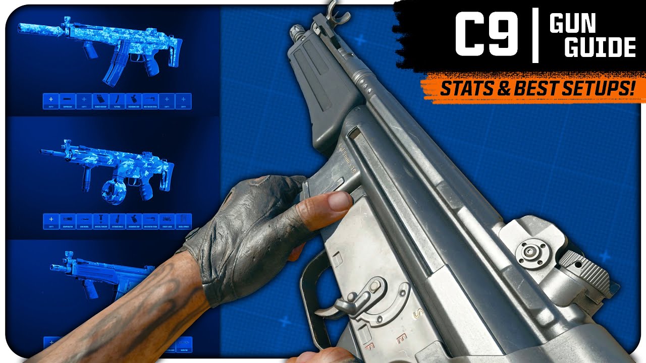 The BEST C9 SMG Setups in Black Ops 6! | (Stats & Best Attachments ...