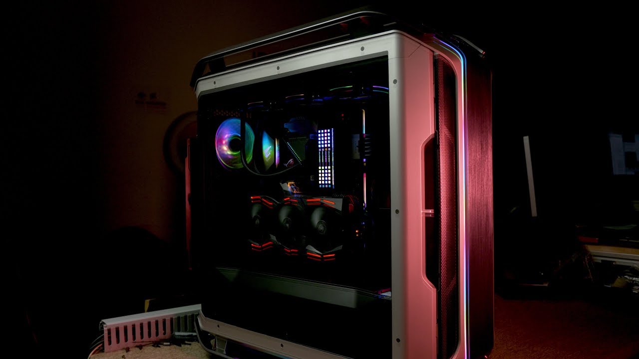 AZPC build: Warm up before gaming with ROG RTX 2080 Ti | Cosmos C700M ...