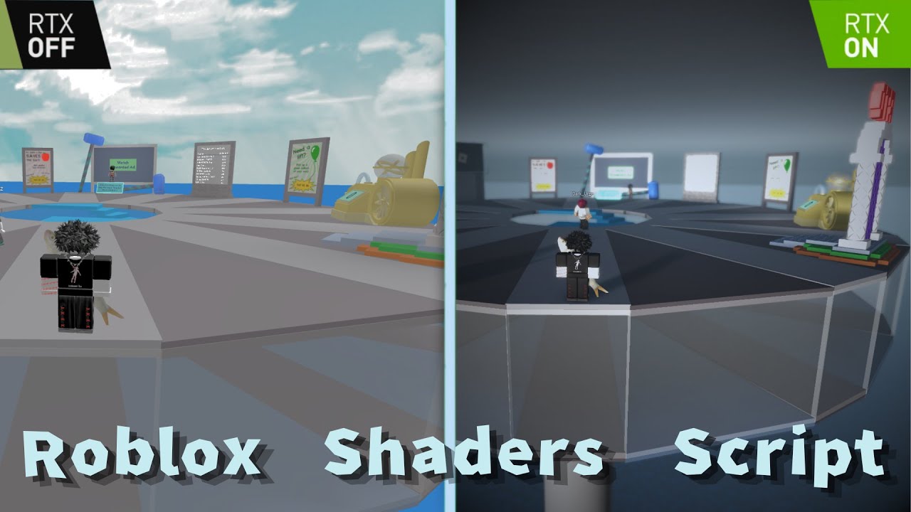 Universal Shaders Gui Script - ROBLOX EXPLOIT - YouTube
