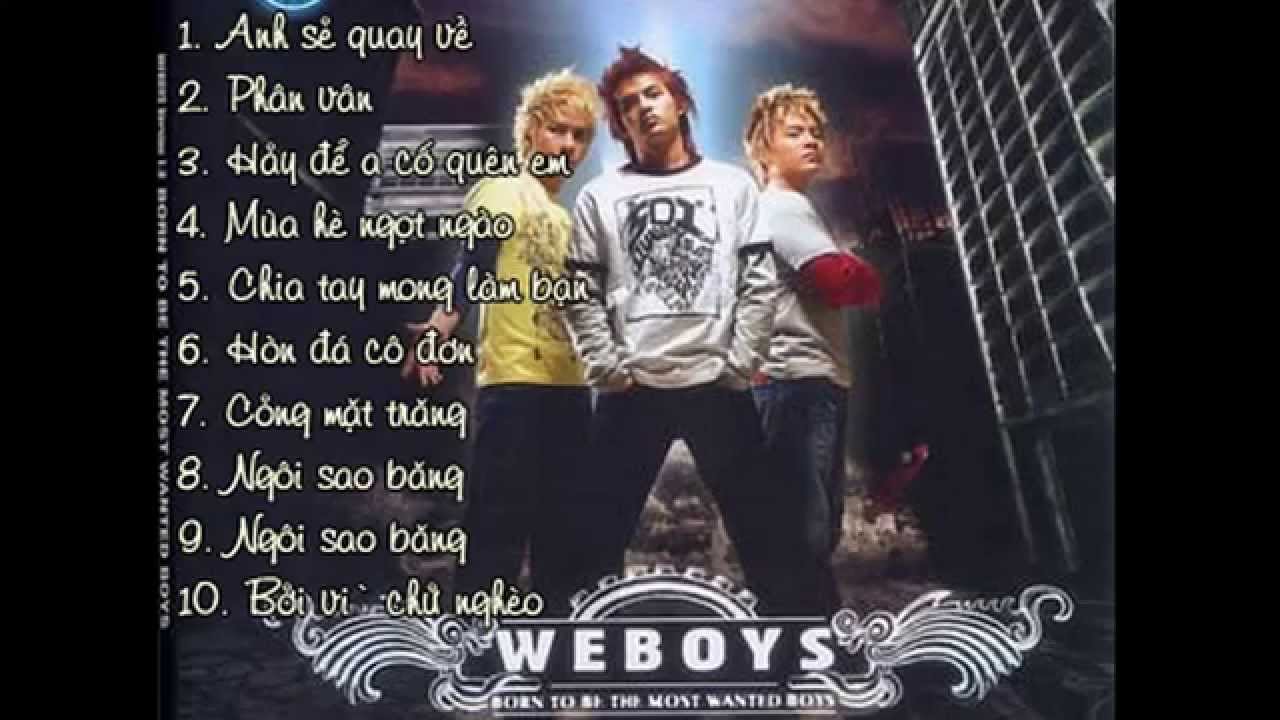 Những ca khúc hay nhất của Weboys Band nhạc 8x đầu 9x - YouTube
