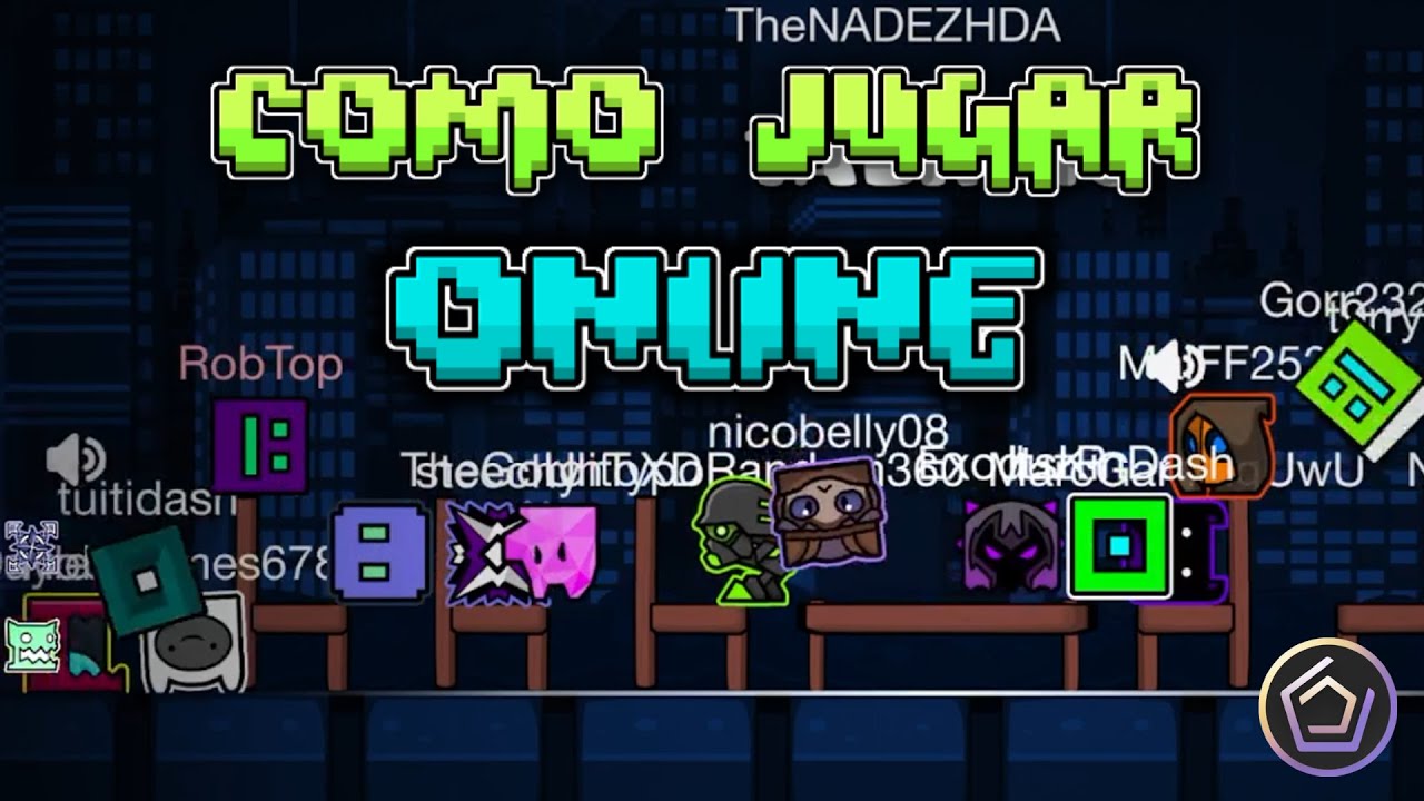 Como jugar GD ONLINE en Geometry Dash 2.2 - YouTube