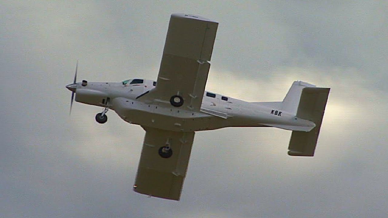 PAC P-750 XSTOL at Ohakea - YouTube