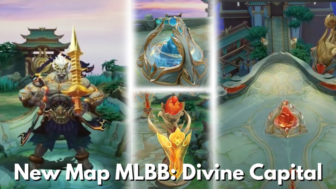 NEW MAP MLBB DIVINE CAPITAL WUZETIAN MAP | MLBB CHINESE SERVER - YouTube