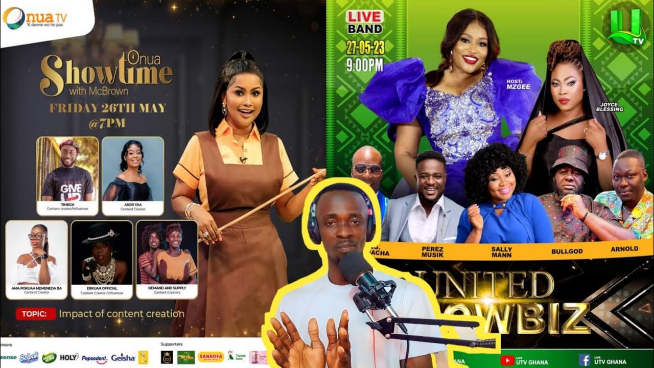 Nana Ama Mcbrown's Onua Showtime Vrs Mzgee's United showbiz who wins ...