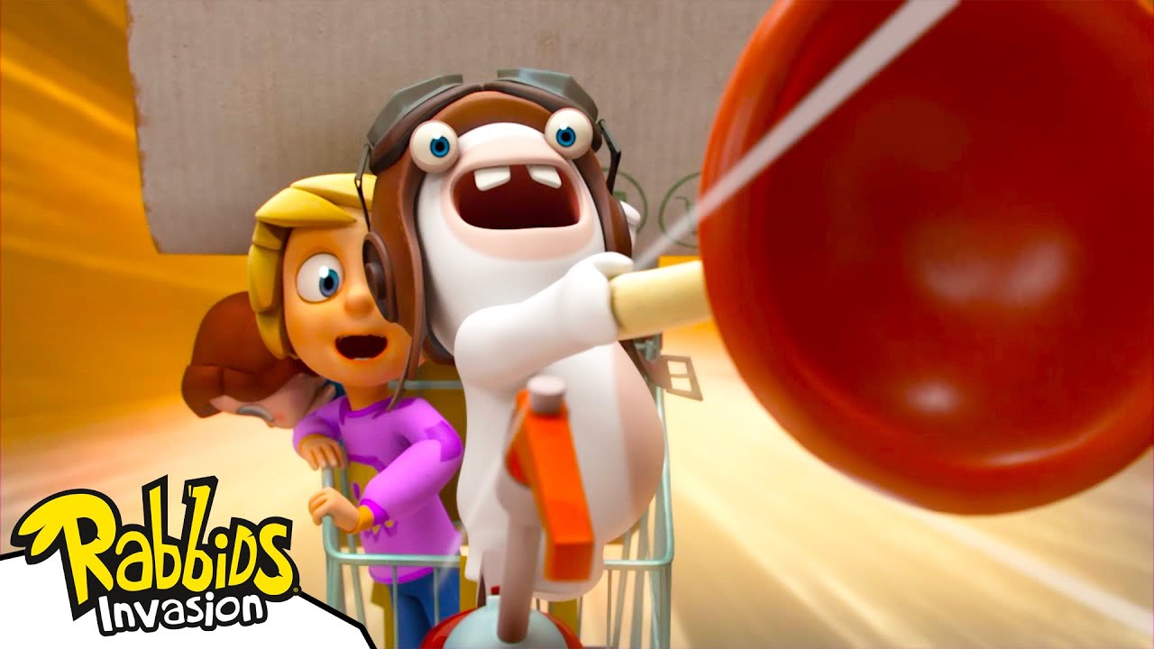 Lost Rabbids | RABBIDS INVASION 🐰 | Cartoon for Kids - YouTube