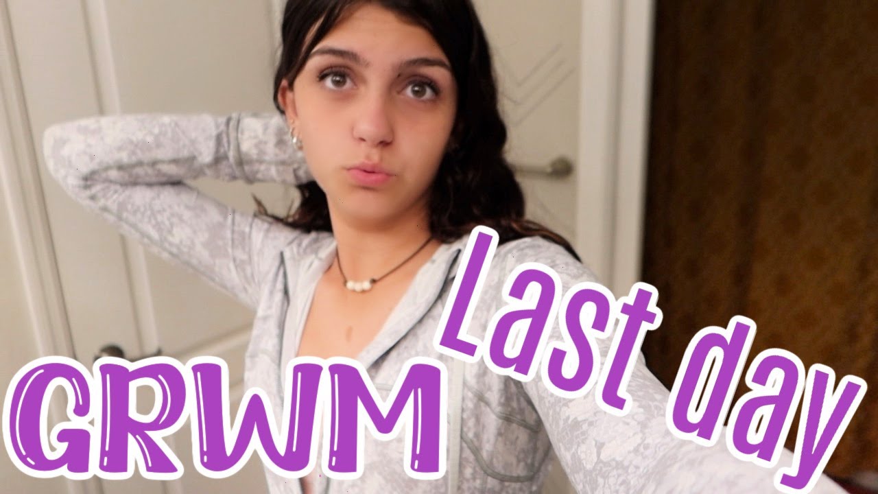 GRWM FOR THE LAST DAY OF 7TH GRADE! MORNING ROUTINE! EMMA AND ELLIE ...