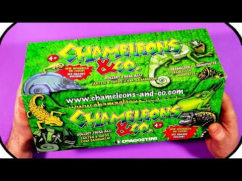 CHAMELEONS and CO Figures Ƹ̴Ӂ̴Ʒ FULL BOX DeAgostini BLIND BAG UNBOXING