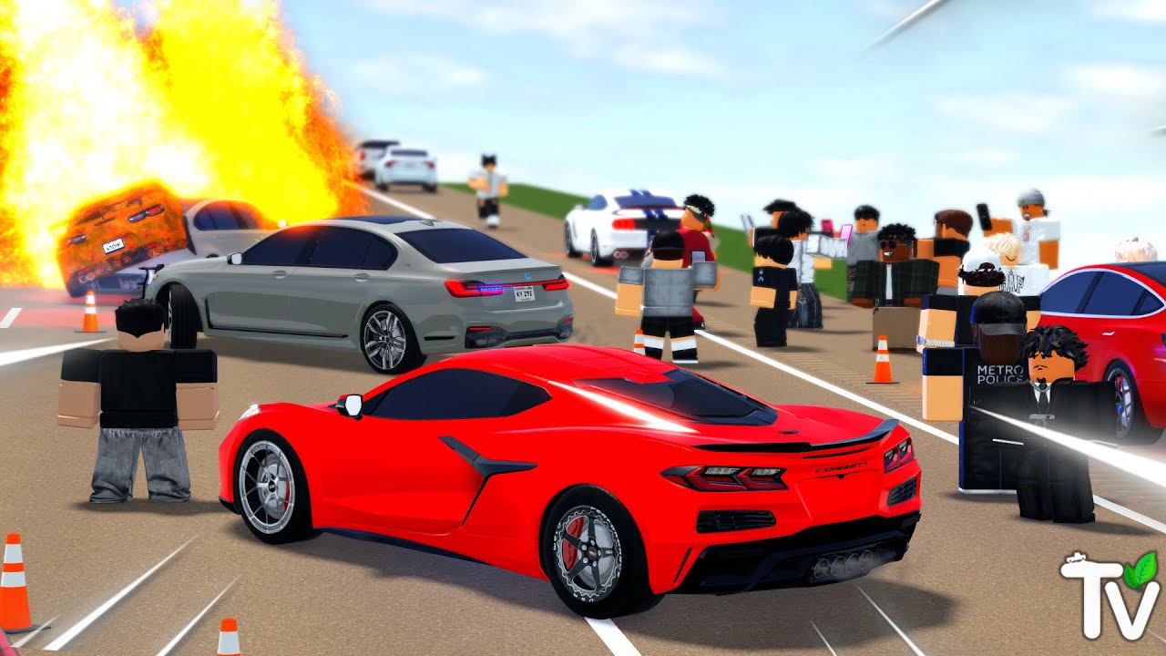 I WENT TO A HUGE HIGHWAY ROLEPLAY HOSTED BY TRUCKVILLE IN GV || ROBLOX ...