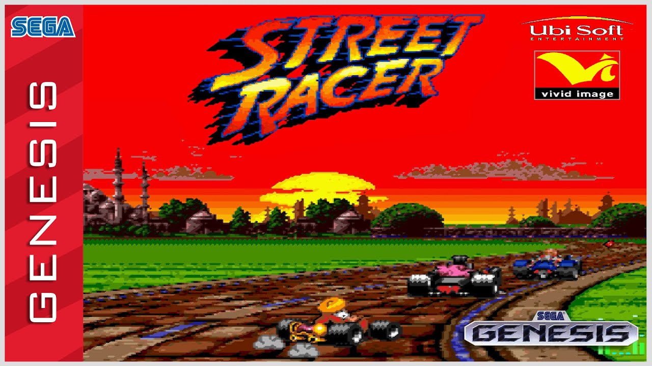 Street Racer 1994 Sega Genesis Play For Fun 1 - YouTube