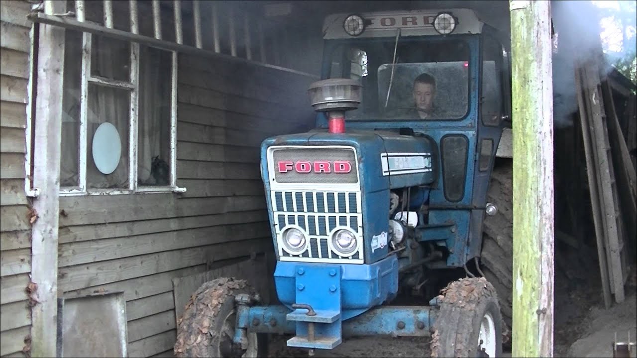 Ford 7000 Start Up - YouTube
