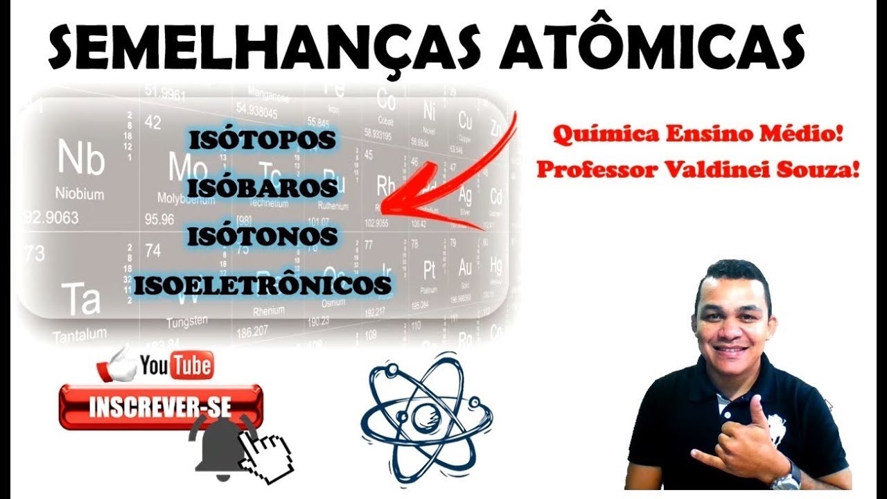 Semelhanças Atômicas: ISÓTOPOS, ISÓTONOS, ISÓBAROS, ISOELETRÔNICOS ...