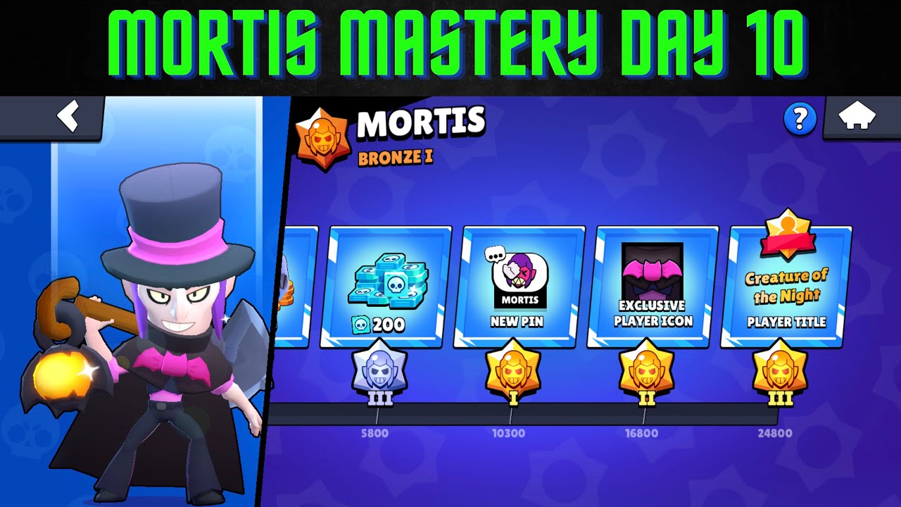 Mortis MASTERY Grind Day 10 - YouTube