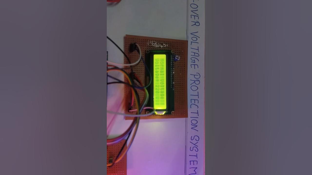 Under & Over voltage protection system project - YouTube