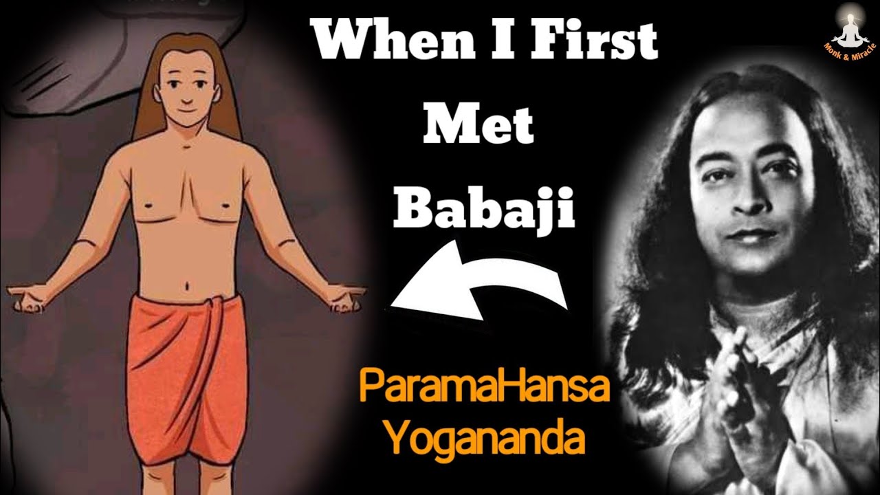 Paramahansa Yogananda First Meeting With Sri Guru Babaji. He Sent him To West |Teaching Kriya ...