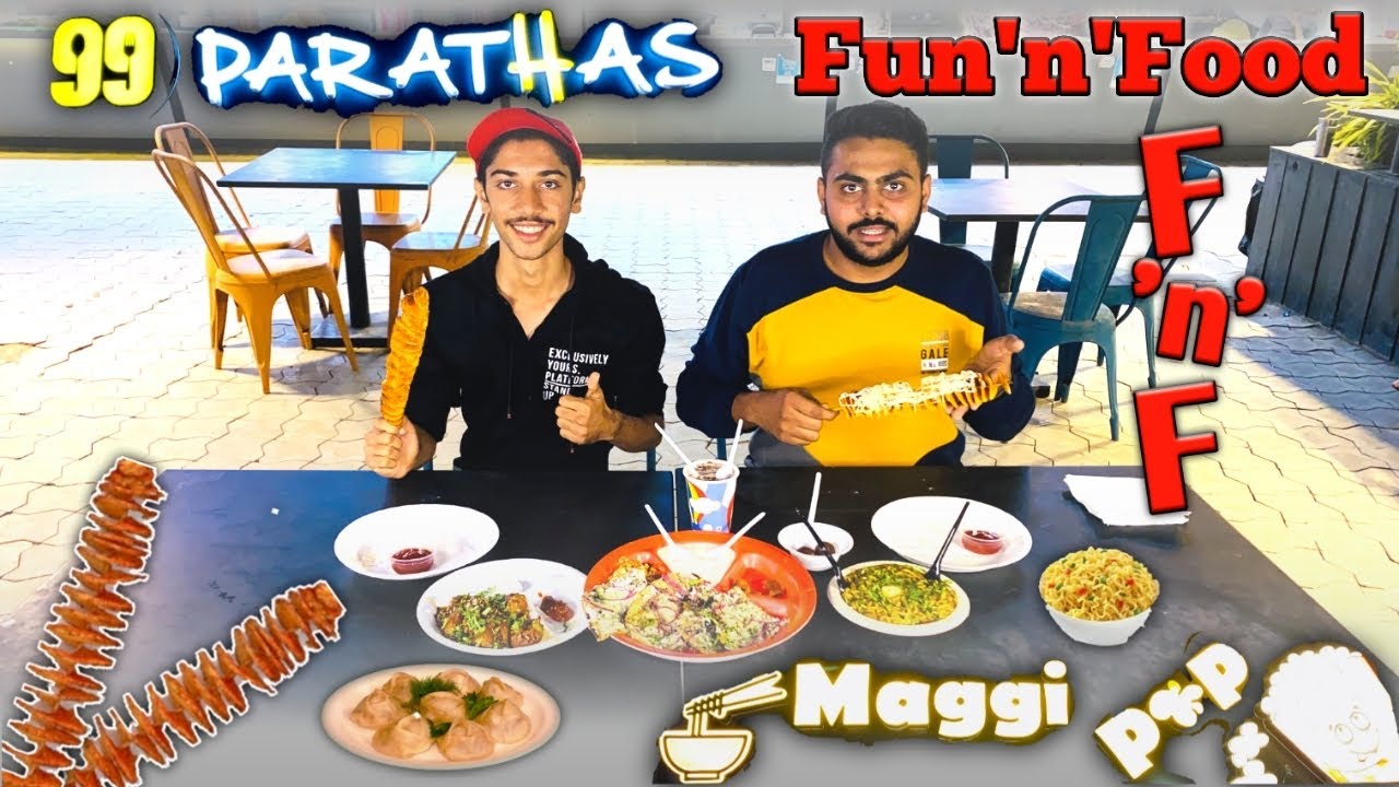 VISIT AND REVIEW OF ( FNF ) RAJKOT || MAGGIE POP || 99 PARATHAS ...
