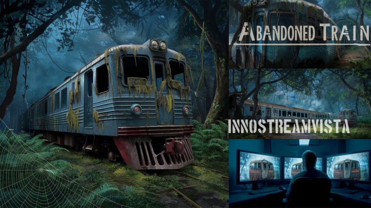 Inside The Haunted Mystery Of Abandoned Train - YouTube