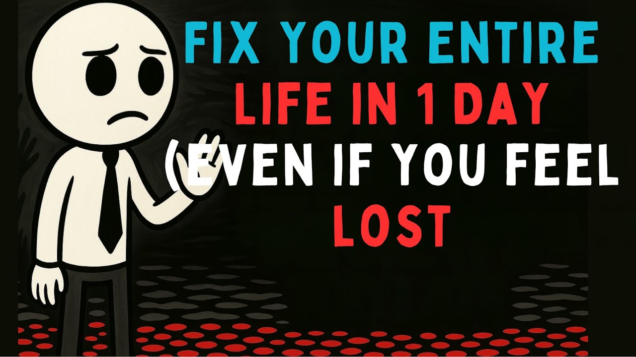 Fix Your Entire Life in 1 Day even if you feel lost - YouTube
