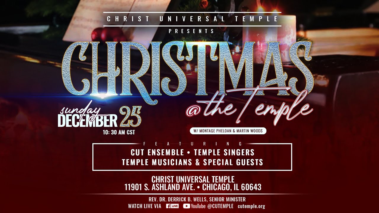 Christ Universal Temple Christmas 2022 @the Temple Sunday Service ...
