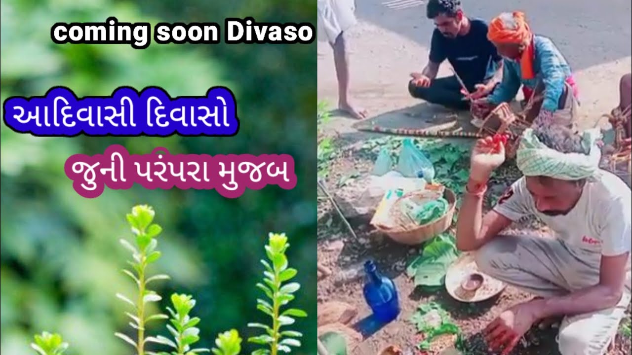 આદિવાસી દિવાસો જુની પરંપરા મુજબ Adivasi Divaso Juna Rivajo - YouTube