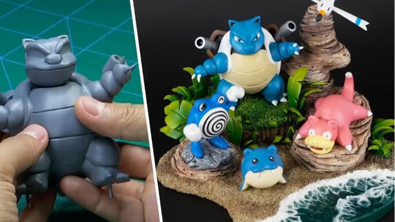 Charmander Clay Creation: How to Sculpt Pokémon Figures - YouTube