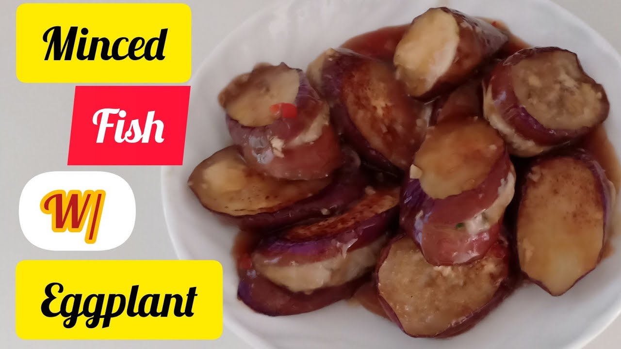 Vlog #36: How to cook Minced Fish with Eggplant // #MarjoshVlog - YouTube