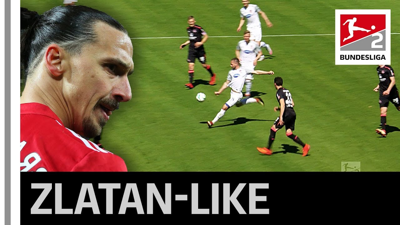 In the Footsteps of Zlatan Ibrahimovic - Sensational Long Range Strike ...