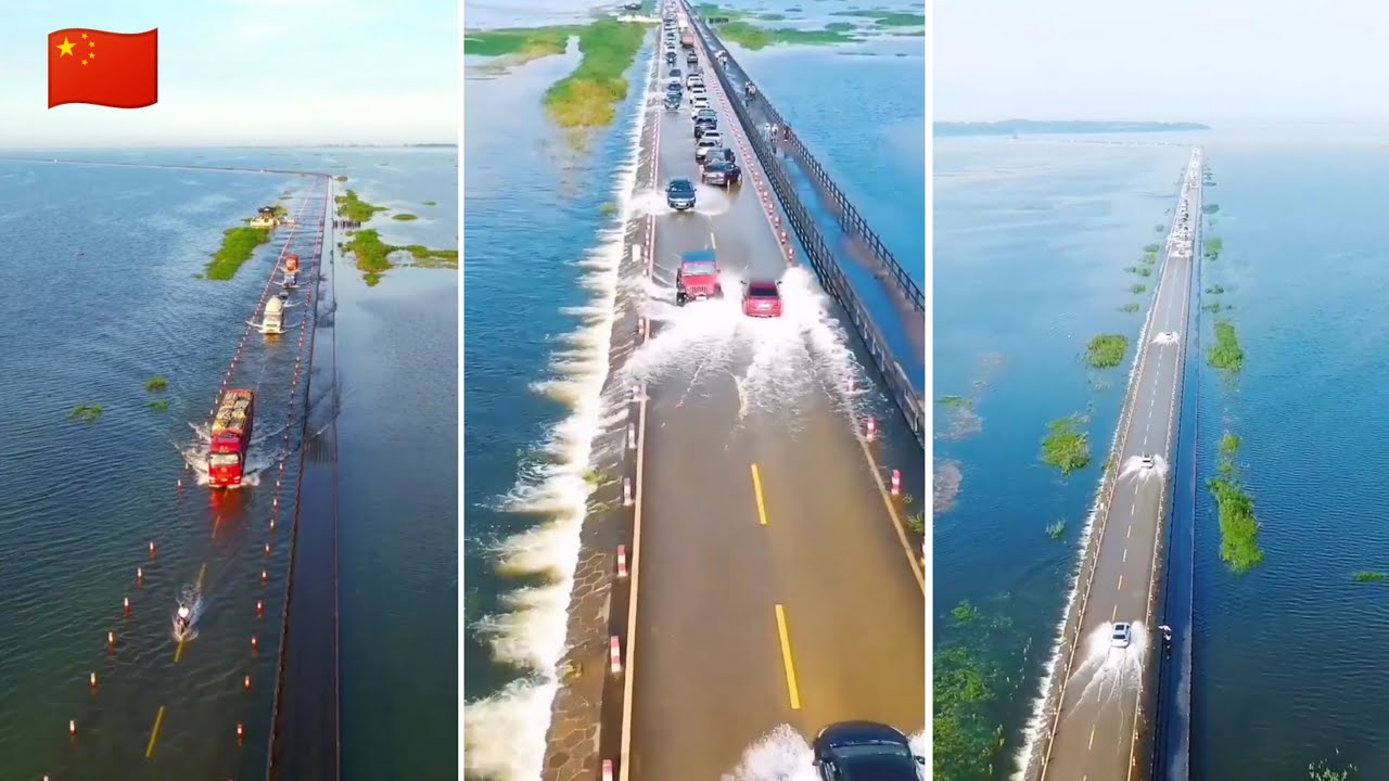 Yongwu Road, China | The Most Beautiful Road Under the water - YouTube