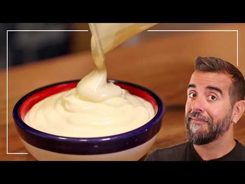 Mayonesa de HUEVO DURO en 1 MIN Solo 3 Ingredientes