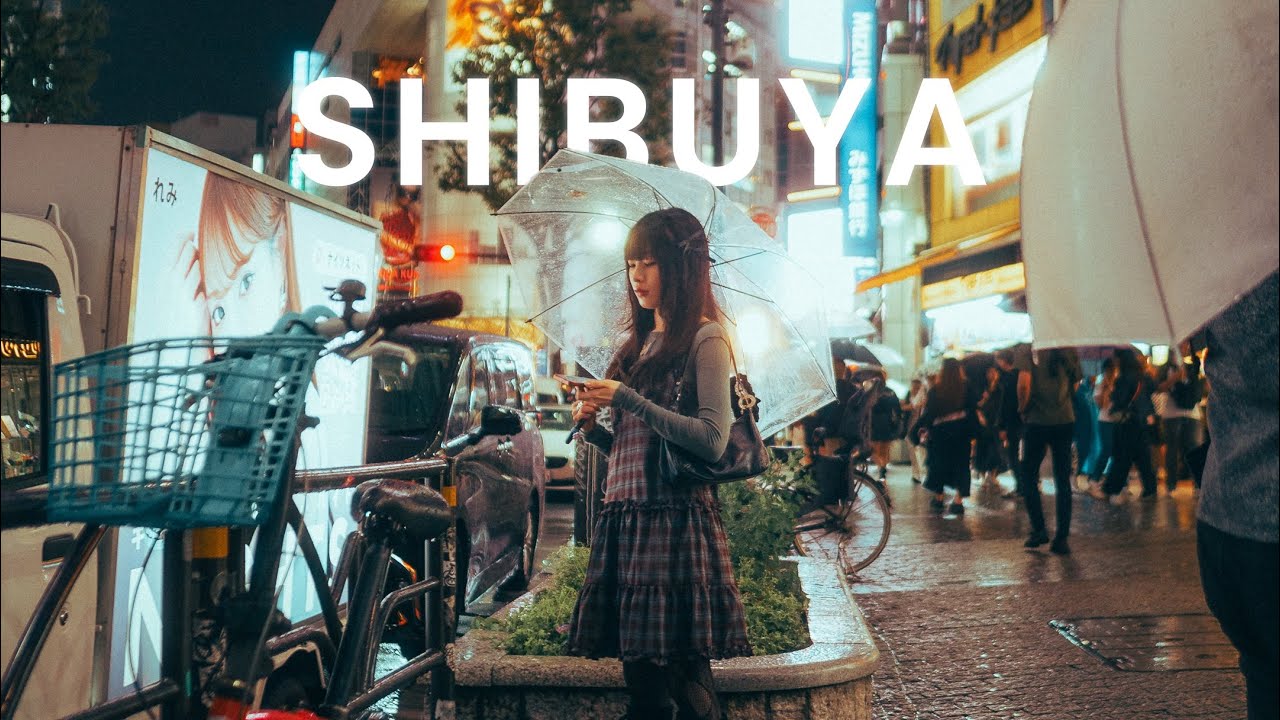 SHIBUYA BY NIGHT- CINEMATIC VIDEO- Sony a6700 - YouTube