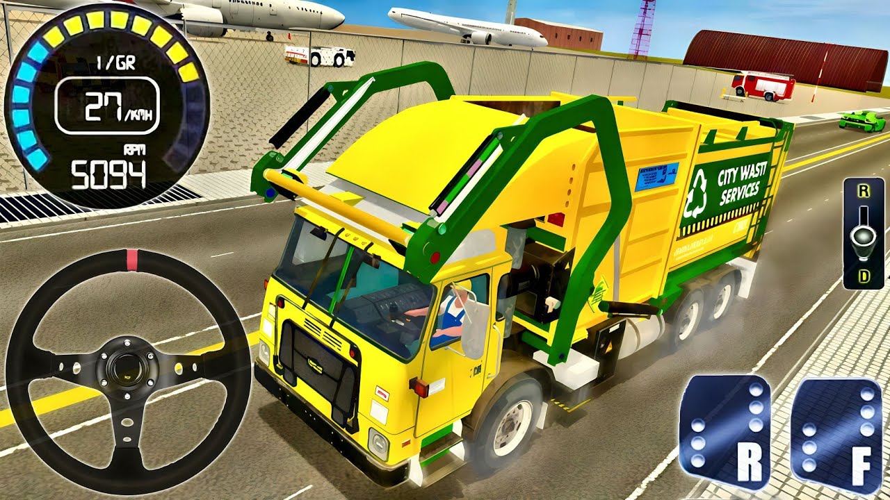 Garbage Truck Driving Simulator – City Clean-Up Missions & Off-Road ...