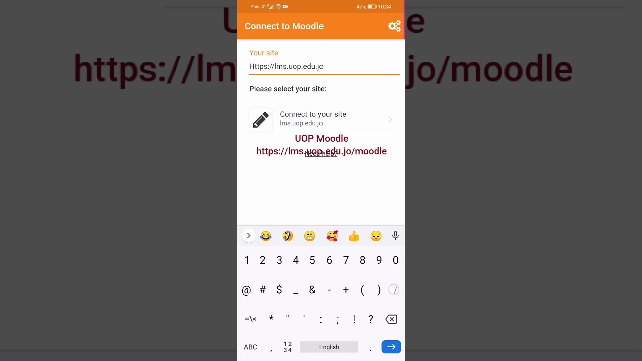 UOP Moodle Mobile App - YouTube