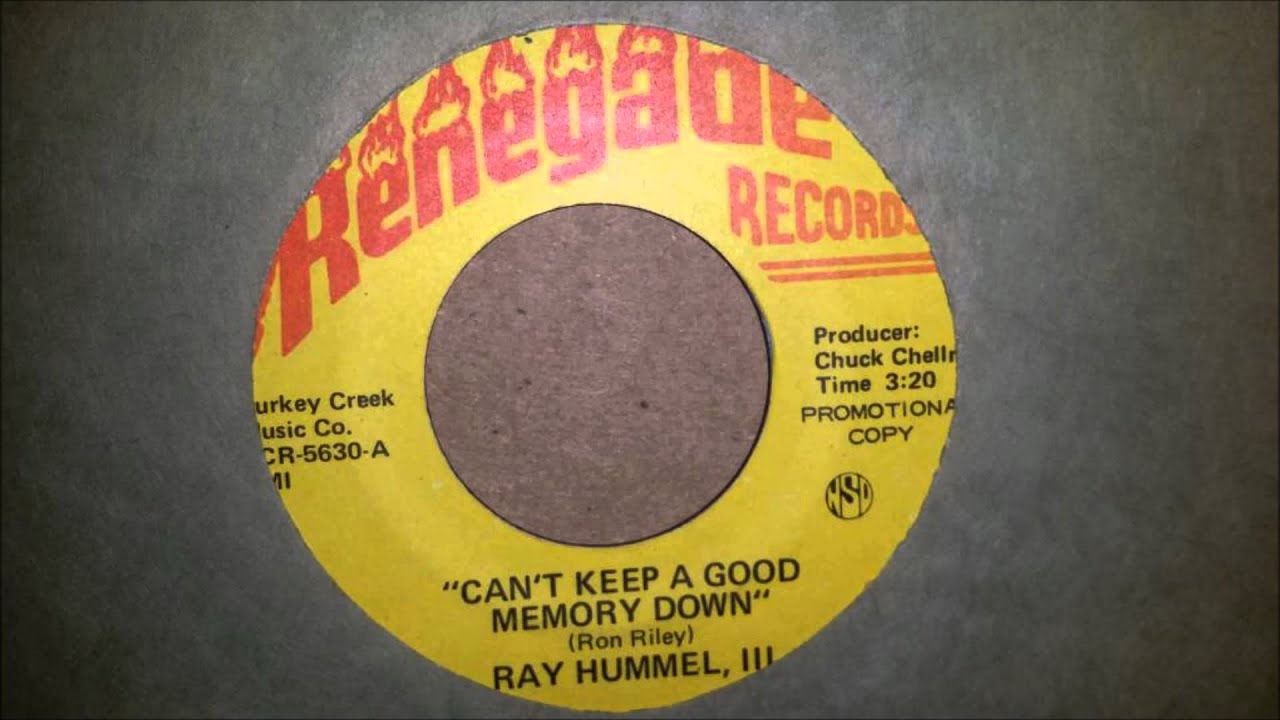Ray Hummel III Can't Keep A Good Memory Down - YouTube