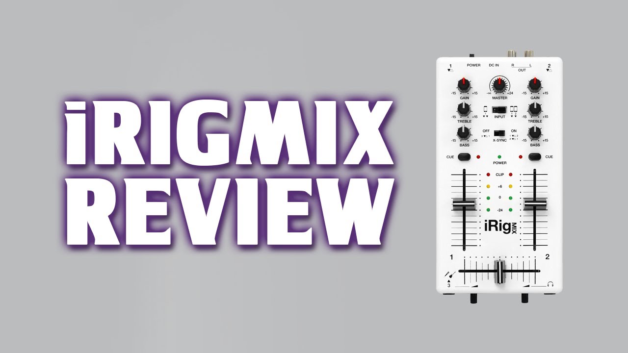 [Review] iRig MIX - Mobile Mixer for iPhone / iPod / iPad - YouTube