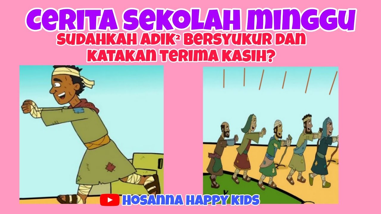 CERITA SEKOLAH MINGGU||10 orang kusta||@Rulitastevie - YouTube
